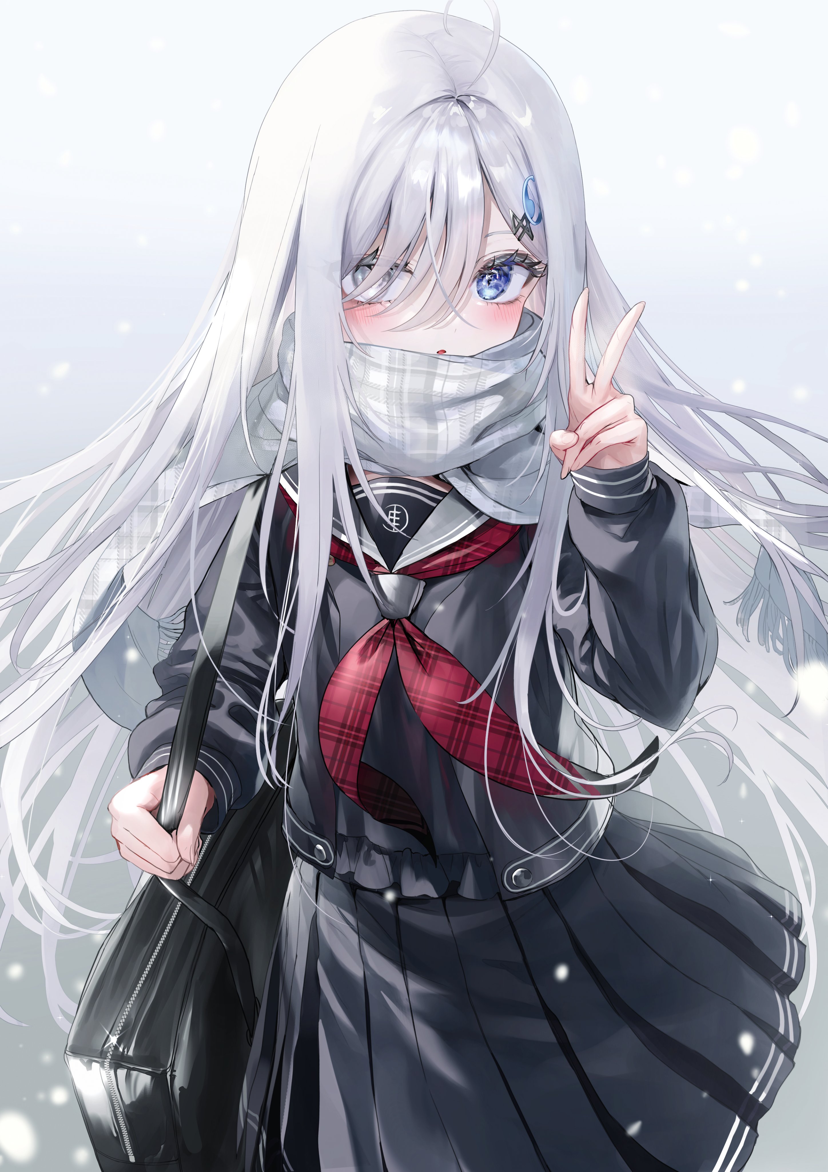 nekometaru shibou yuugi de meshi wo kuu. yuuki (shibou yuugi) heterochromia seifuku | #1192591 ...